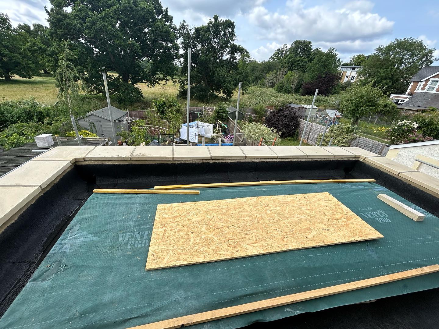 Redhill flat roof design - BT Roofing Services Limited